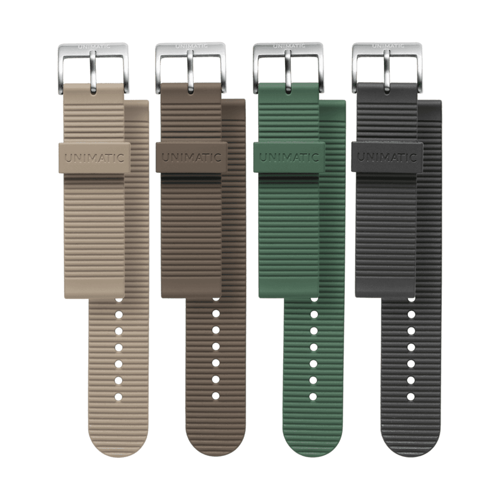 Woodland TPU 2pcs Steel Strap Set • UNIMATIC watches – Limited edition ...