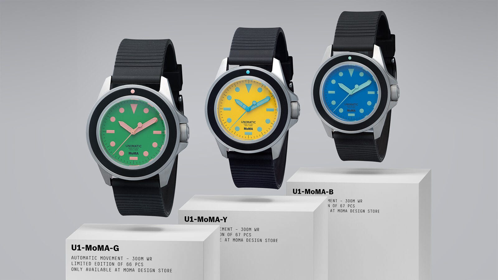 U5S-MoMA-B • UNIMATIC watches – Limited edition watches