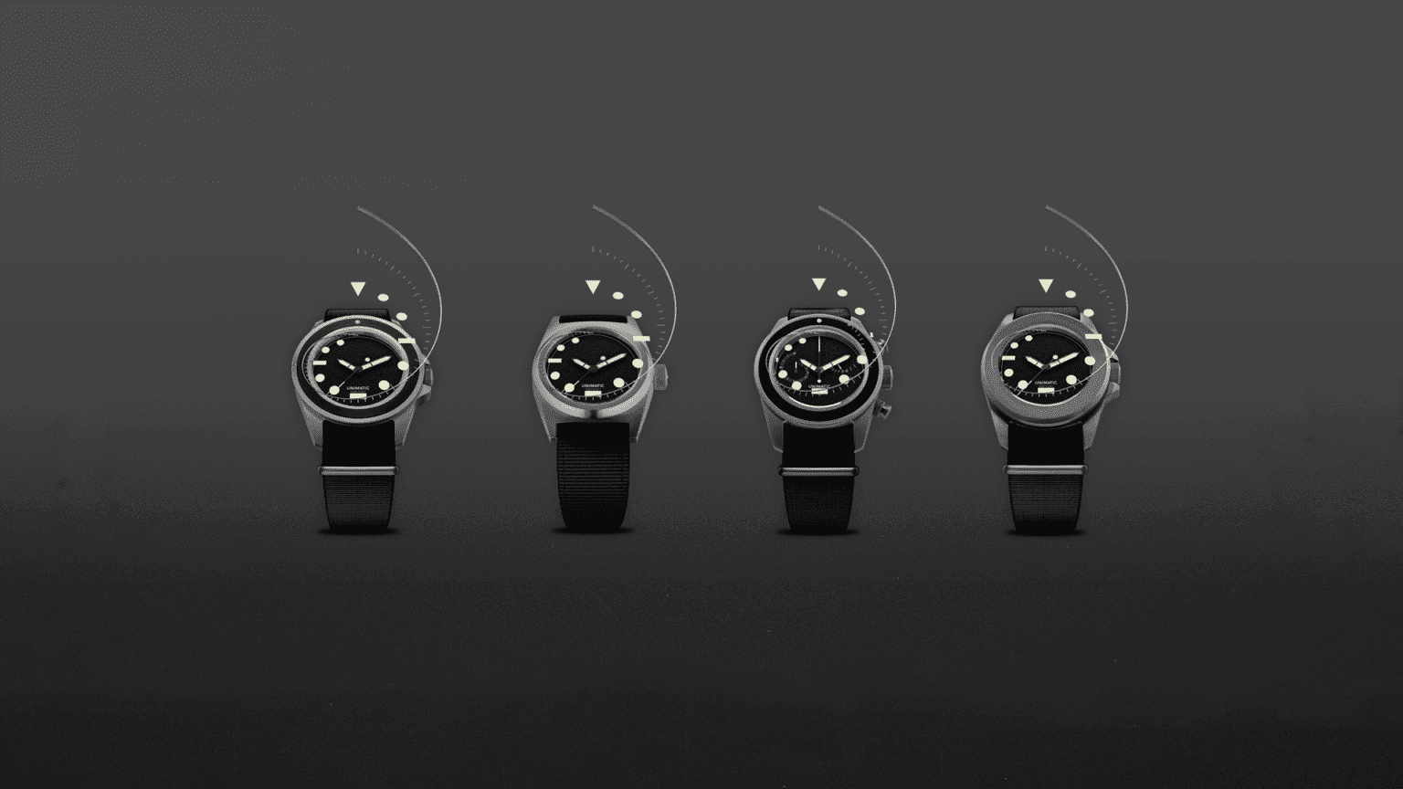 UNIMATIC U2 CLASSIC UC2 – Italian Field Watch 300M WR